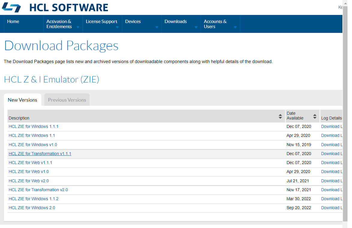 Configuring HCL Z and I Emulator for Transformation with HCL License Server